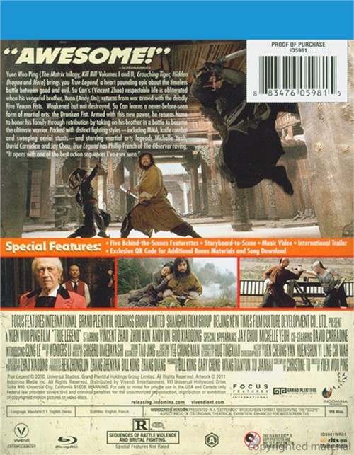True Legend (Blu-ray 2010) | DVD Empire