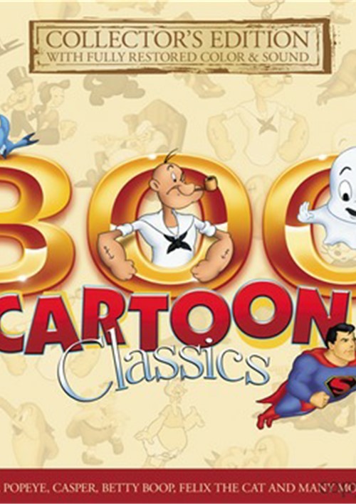 300 Cartoon Classics (DVD) | DVD Empire