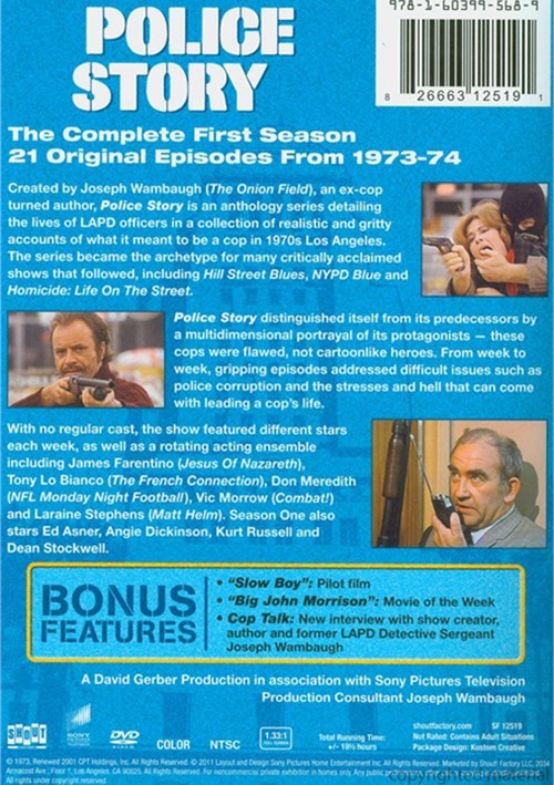 Police Story: Season One (DVD 1973) | DVD Empire