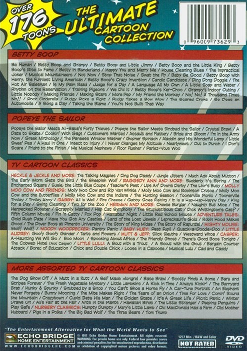 Ultimate Cartoon Collection, The: Toon Time (DVD) | DVD Empire