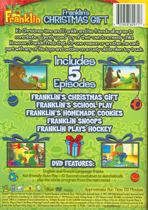 Franklin: Franklin's Christmas Gift (DVD) | DVD Empire