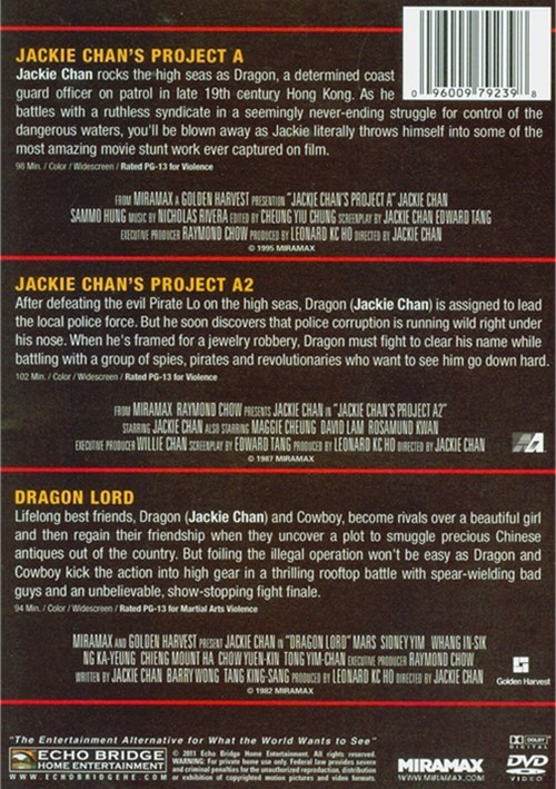 Jackie Chan 3-Film Collection Vol. 1 (DVD) | DVD Empire
