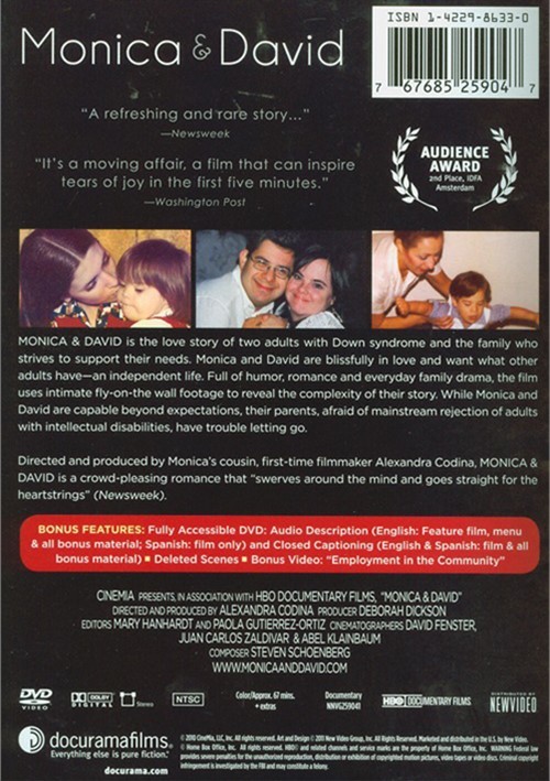 Monica & David (DVD 2010) | DVD Empire