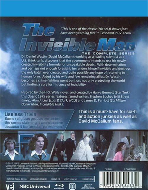 Invisible Man, The: The Complete Series (Blu-ray 1975) | DVD Empire