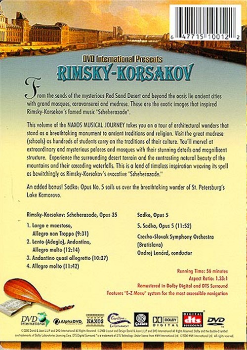 Rimsky-Korsakov: Naxos Musical Journey (DVD 2000) | DVD Empire