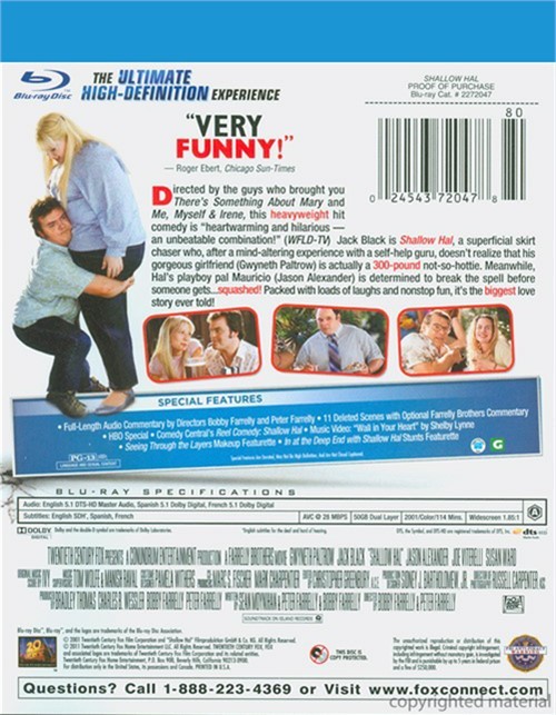 Shallow Hal (Blu-ray 2001) | DVD Empire
