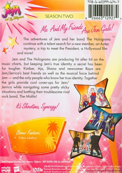 Jem And The Holograms: Season Two (DVD) | DVD Empire