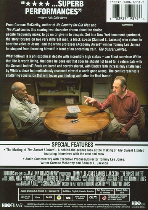 Sunset Limited, The (DVD 2011) | DVD Empire