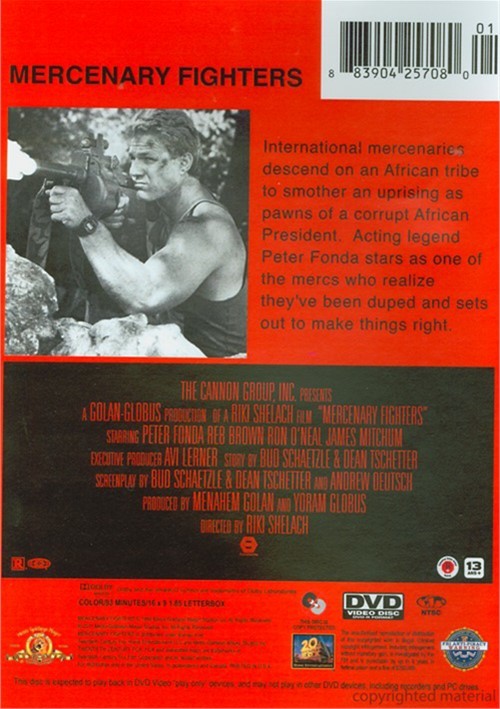 Mercenary Fighters (DVD 1988) | DVD Empire