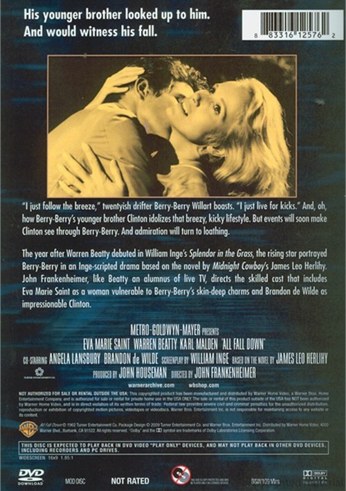 All Fall Down (DVD 1962) | DVD Empire