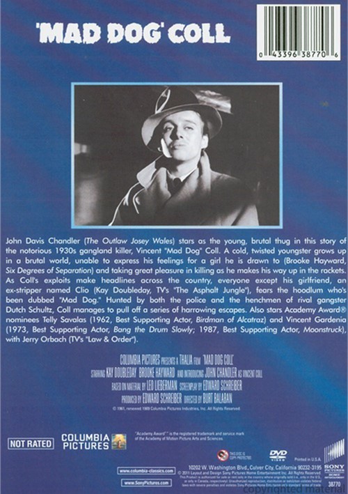 Mad Dog Coll (DVD 1961) | DVD Empire