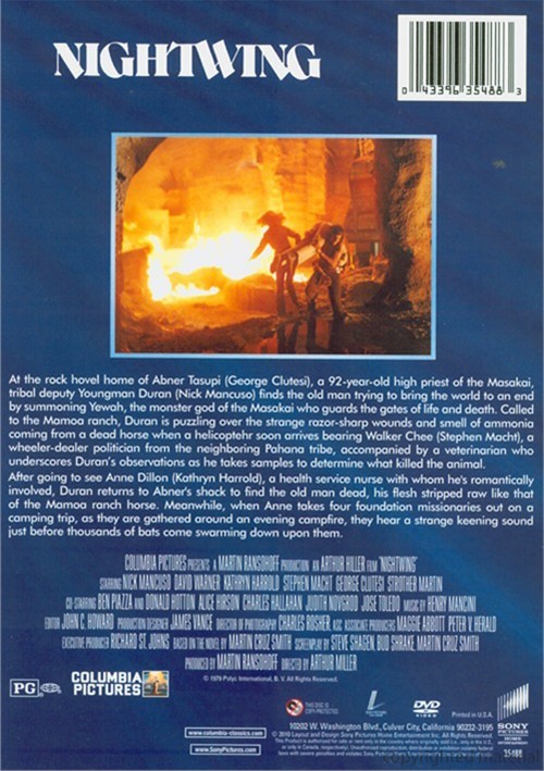 Nightwing (DVD 1979) | DVD Empire