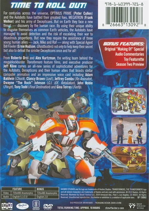 Transformers Prime: Complete First Season (DVD 2010) | DVD Empire