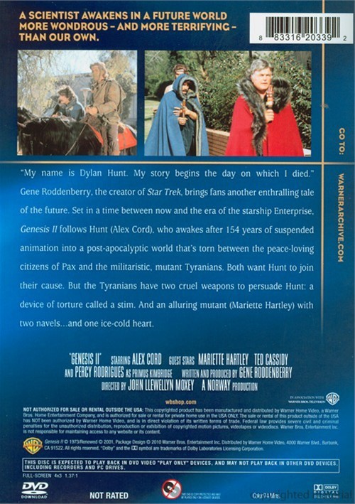 Genesis II (DVD 1973) | DVD Empire