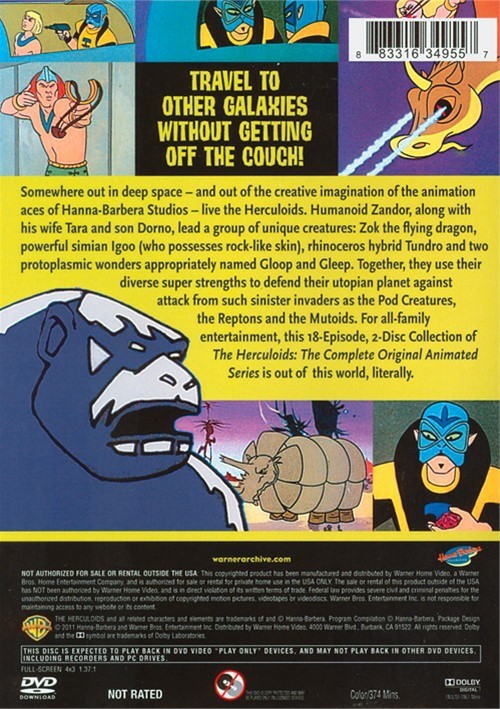 Herculoids, The: The Complete Series (DVD) | DVD Empire