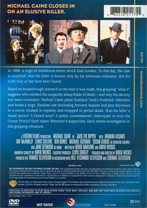 Jack The Ripper (DVD 1988) | DVD Empire