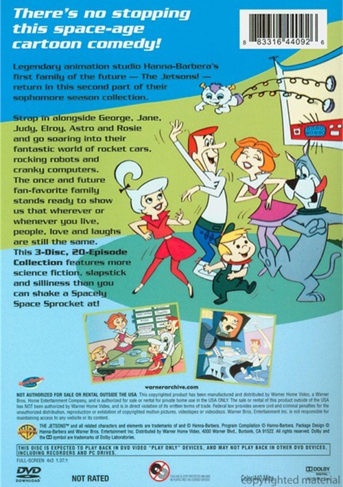 Jetsons, The: Season Two - Volume Two (DVD 1985) | DVD Empire