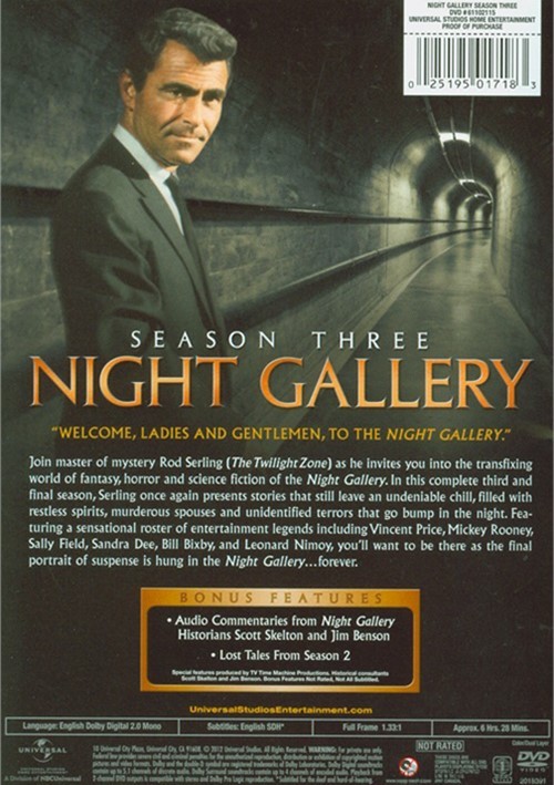 Night Gallery: The Complete Third Season (DVD 1972) | DVD Empire