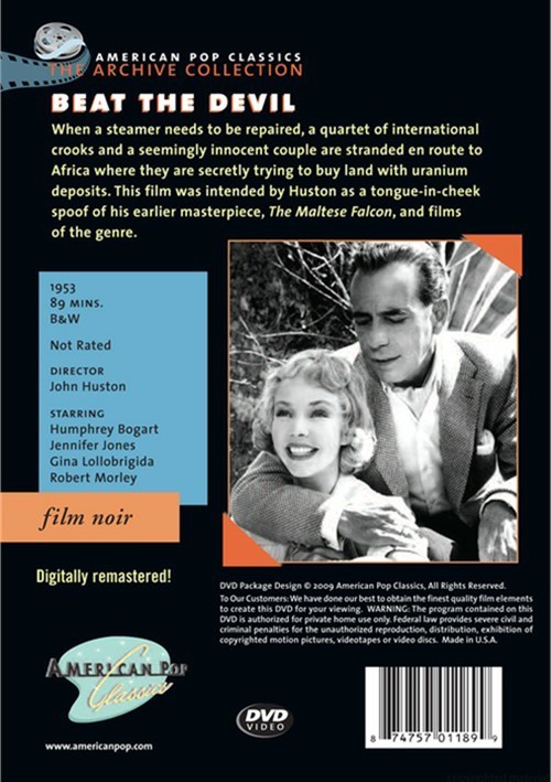 Beat The Devil (DVD 1954) | DVD Empire
