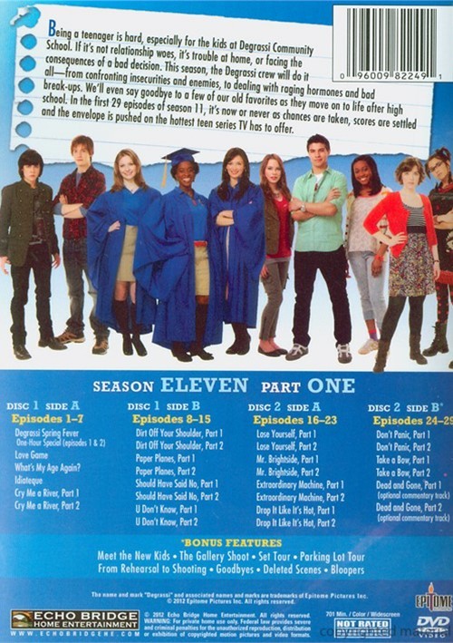 Degrassi: The Next Generation - Season 11, Part 1 (DVD 2011) | DVD Empire