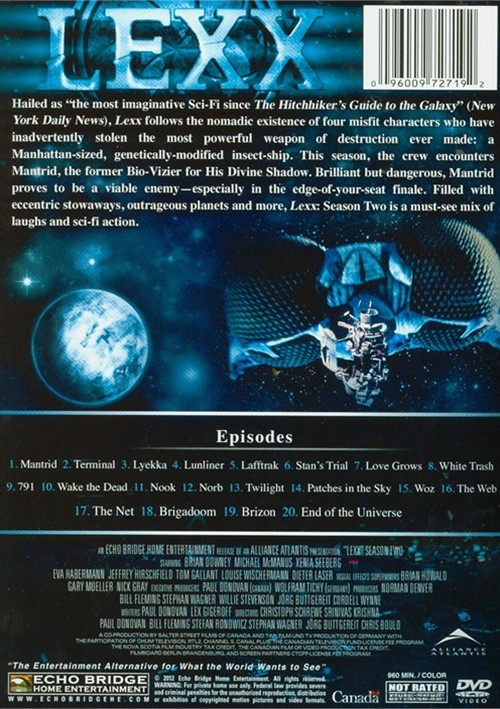 Lexx: Complete Season 2 (DVD 1998) | DVD Empire