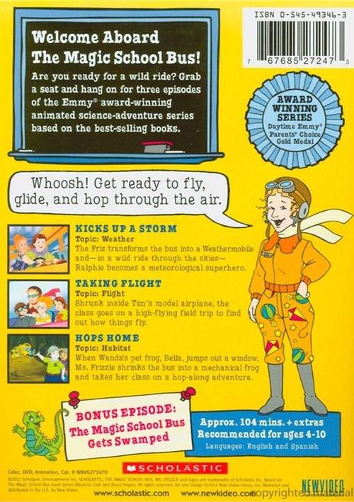 Magic School Bus, The: Takes Flight (DVD) | DVD Empire