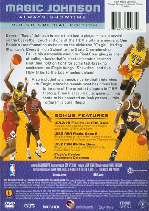 NBA: Magic Johnson - Always Showtime (2-Disc Special Edition) (DVD ...