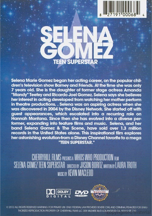 Selena Gomez: Teen Superstar (DVD 2012) | DVD Empire