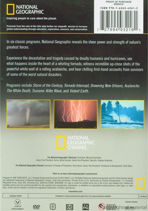 National Geographic Classics: Natural Disasters (DVD) | DVD Empire
