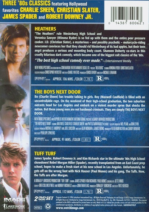 Heathers / The Boys Next Door / Tuff Turf (Triple Feature) (DVD) | DVD ...