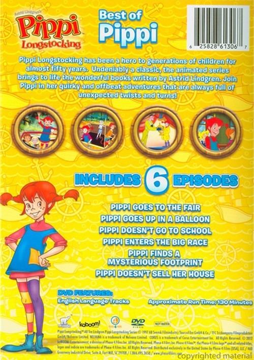 Pippi Longstocking: Best Of Pippi (DVD) | DVD Empire