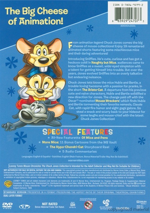 Looney Tunes: The Chuck Jones Collection - Mouse Chronicles (DVD) | DVD ...