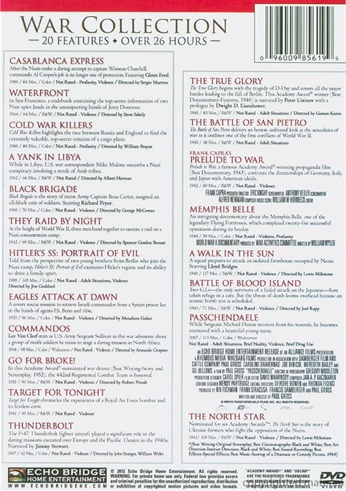 War Movie Collection (DVD) | DVD Empire