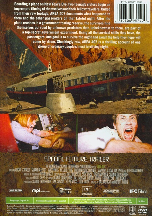 Area 407 (DVD 2012) | DVD Empire