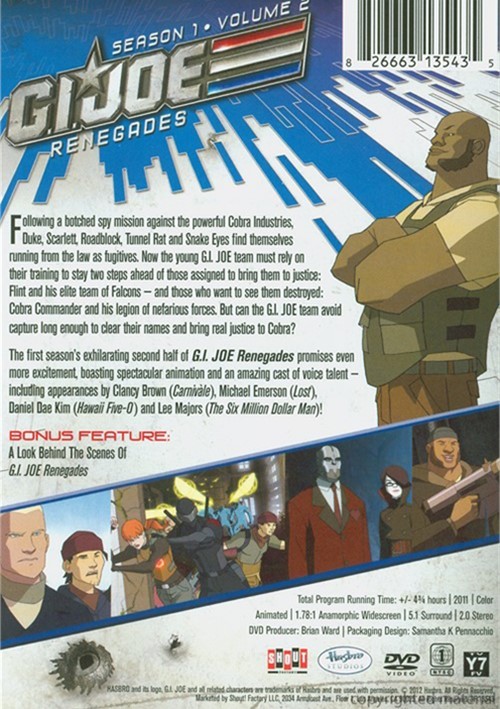 G.I. Joe: Renegades - Season One, Volume Two (DVD 2011) | DVD Empire