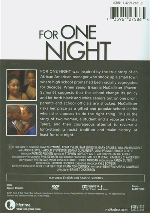 For One Night (DVD 2006) | DVD Empire