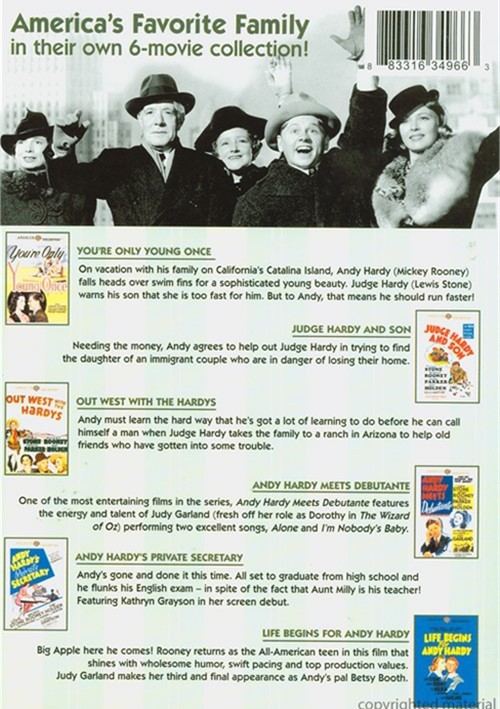 Andy Hardy Collection, The: Volume One (DVD) | DVD Empire