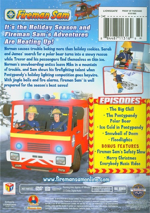 Fireman Sam: Holiday Heroes (DVD) | DVD Empire