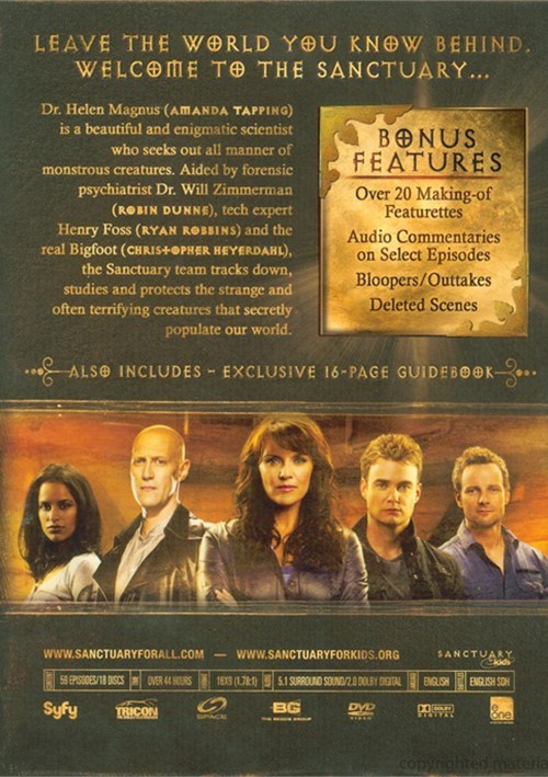 Sanctuary: The Complete Series (DVD) | DVD Empire