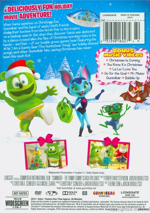 Yummy Gummy Search For Santa, The: The Movie (DVD 2012) | DVD Empire