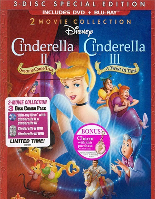 Cinderella II / Cinderella III: 2 Movie Collection (DVD + Blu-ray Combo ...