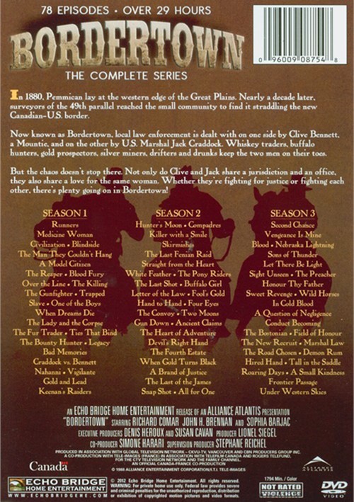 Bordertown: The Complete Series (DVD 1974) | DVD Empire