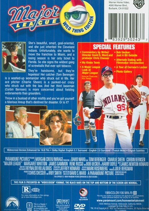 Major League (DVD 1989) | DVD Empire