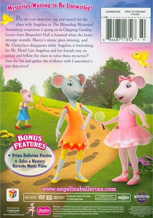 Angelina Ballerina: The Mouseling Mysteries (DVD) | DVD Empire