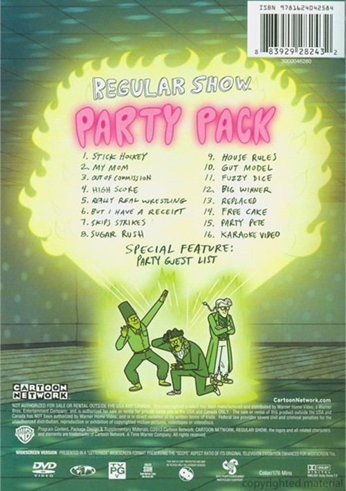 Regular Show: Party Pack (DVD) | DVD Empire