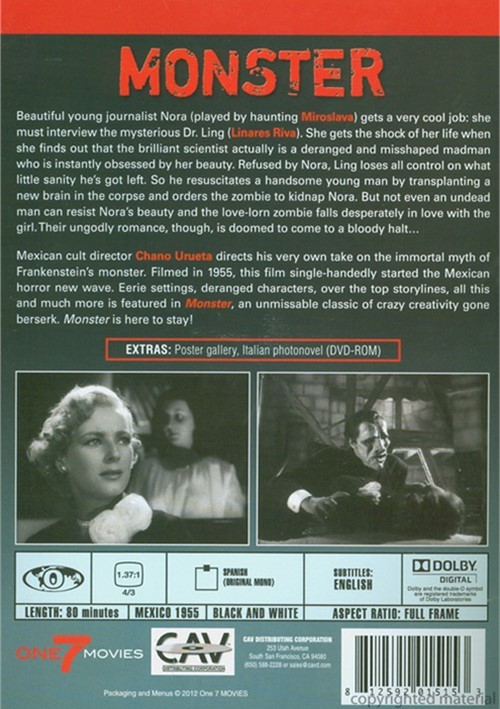 Monster (DVD 1955) | DVD Empire