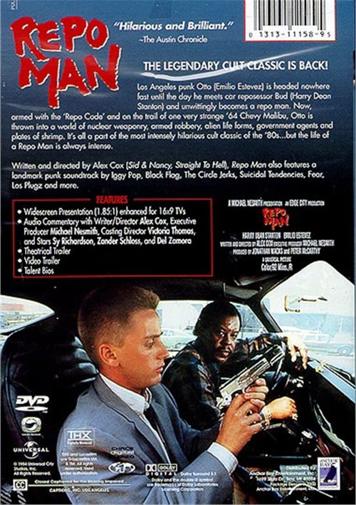 Repo Man (DVD 1984) | DVD Empire