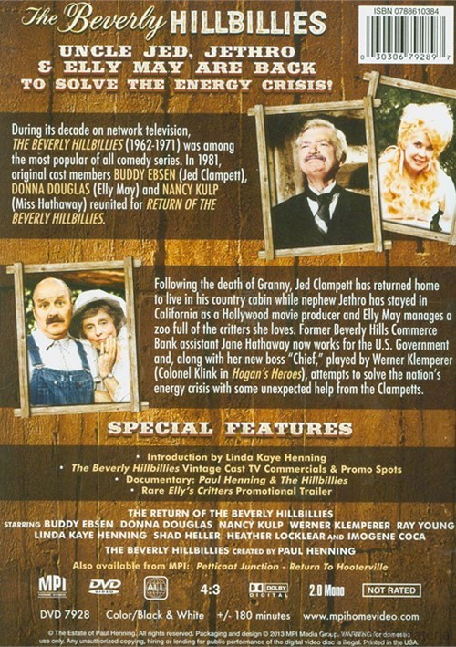 Return Of The Beverly Hillbillies (DVD) | DVD Empire