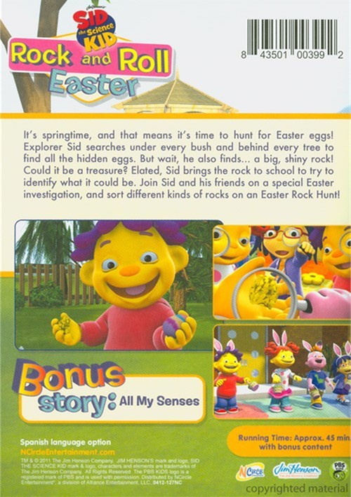 Sid The Science Kid: Rock And Roll Easter (DVD) | DVD Empire