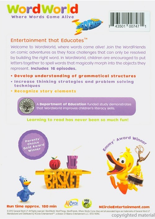 WordWorld: Word Play (DVD) | DVD Empire